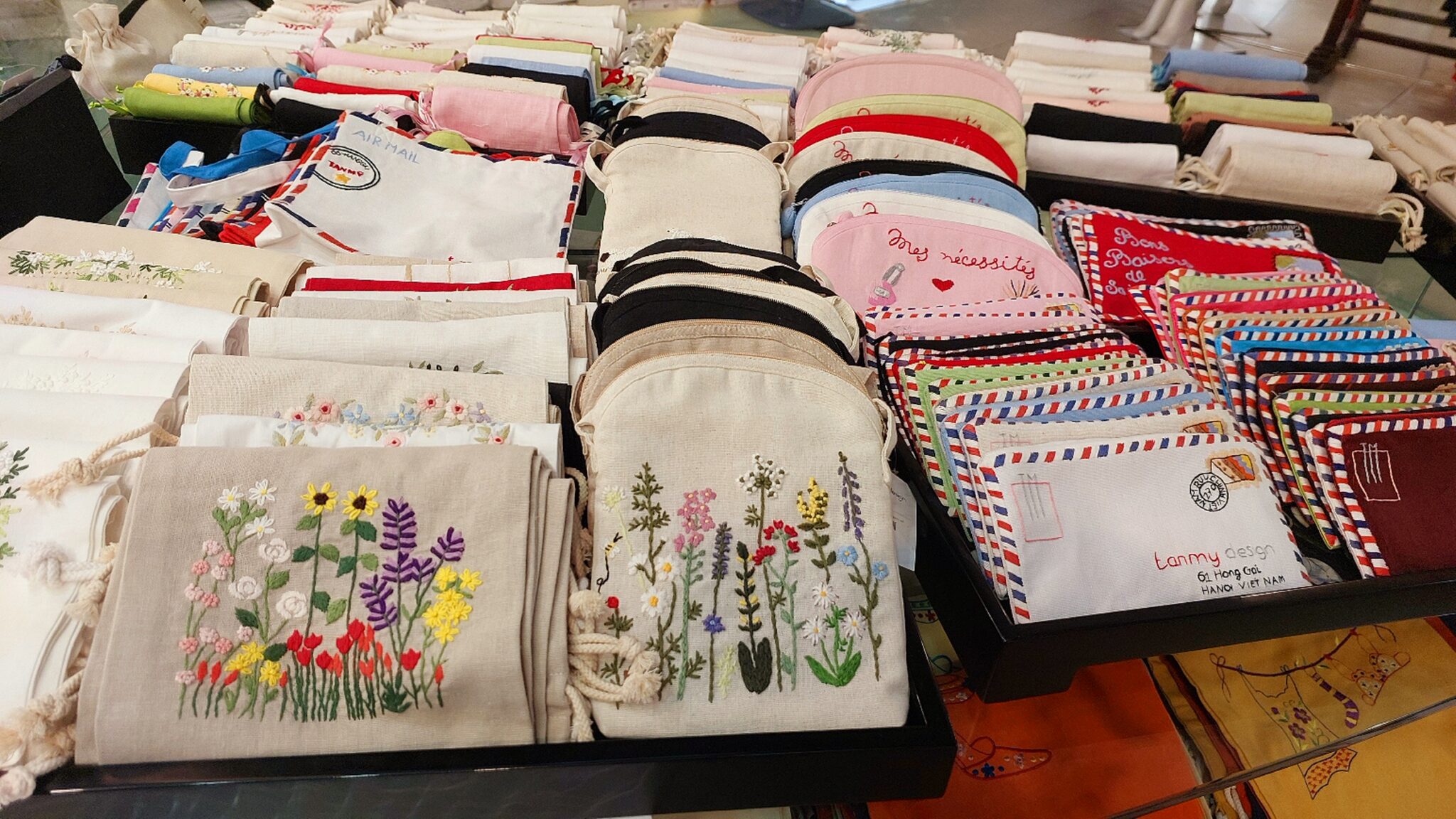 ハノイで可愛い刺繍小物を買うなら「Tanmy Design」 | ましゅめろぐ。